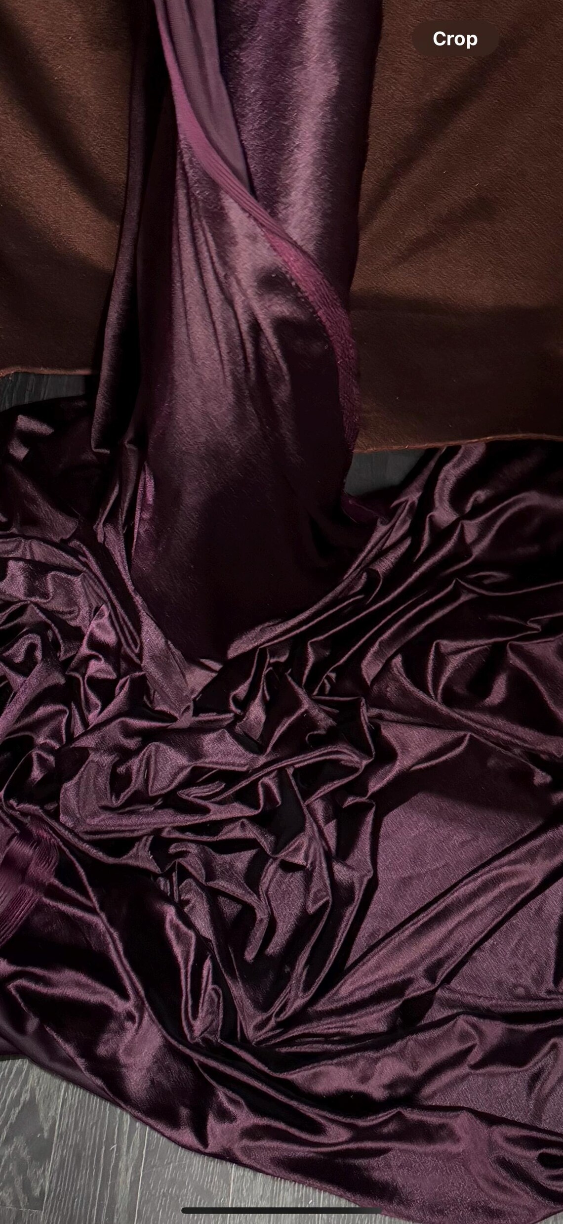 1m Dark Damoson Maroon Velour Velvet Spandex Fabric 58” Wide - Etsy