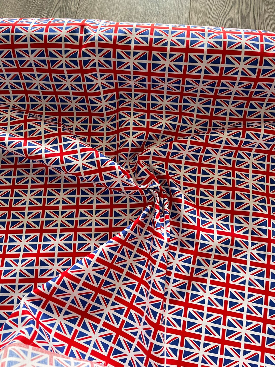 1m 100% Cotton Union Jack Flag Fabric 45” - Etsy