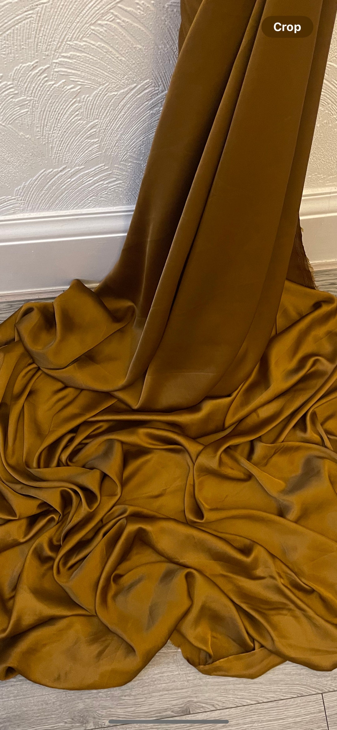 1m Charmeuse Silky Smooth Satin Copper Colour Dress Fabric 58" Wide - Etsy