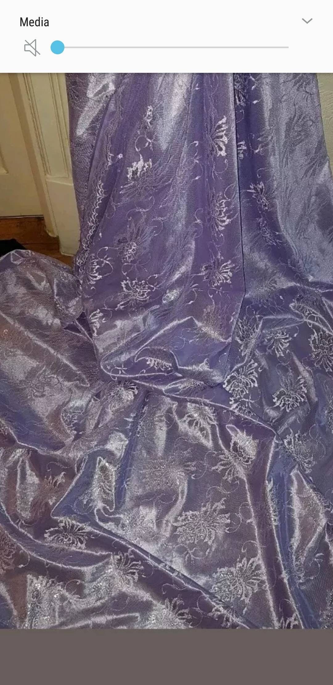 1M Lilac Metalic Satin on Lace Fabric Dress 58 Wide - Etsy