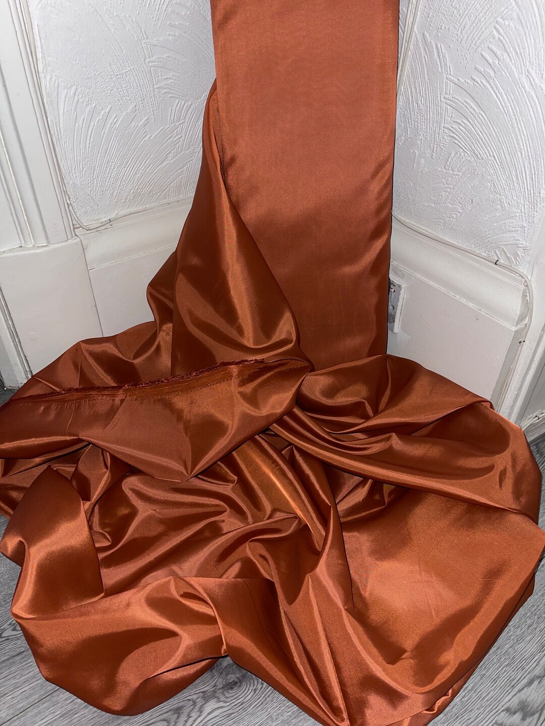 1m Copper Polyester Lining Fabric 58" Wide - Etsy