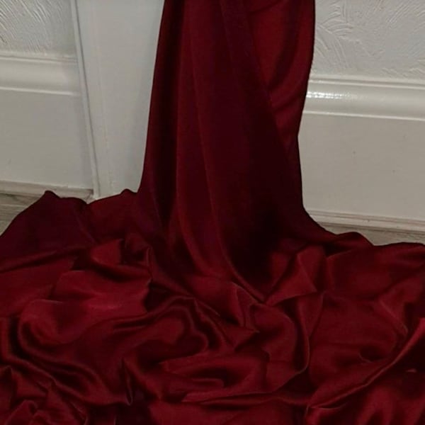 Wine Color Fabric - Etsy