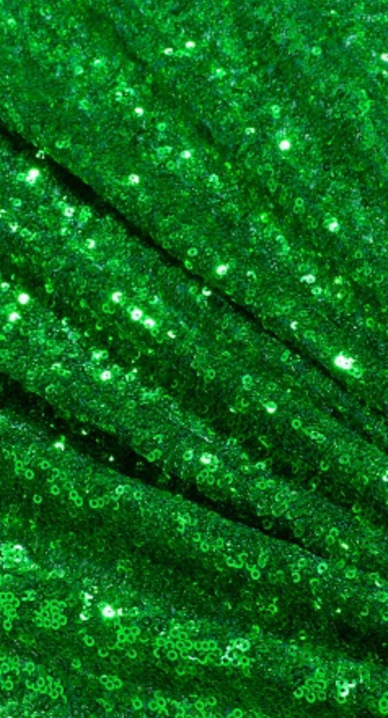 1m emrald green sequin fabric 58 wide | Etsy