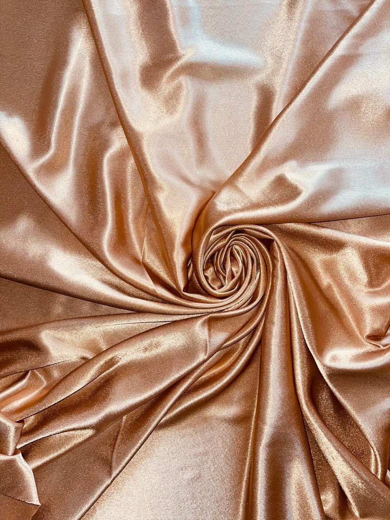 1m Gold Satin Back Crepe Fabric 58” Wide - Etsy UK