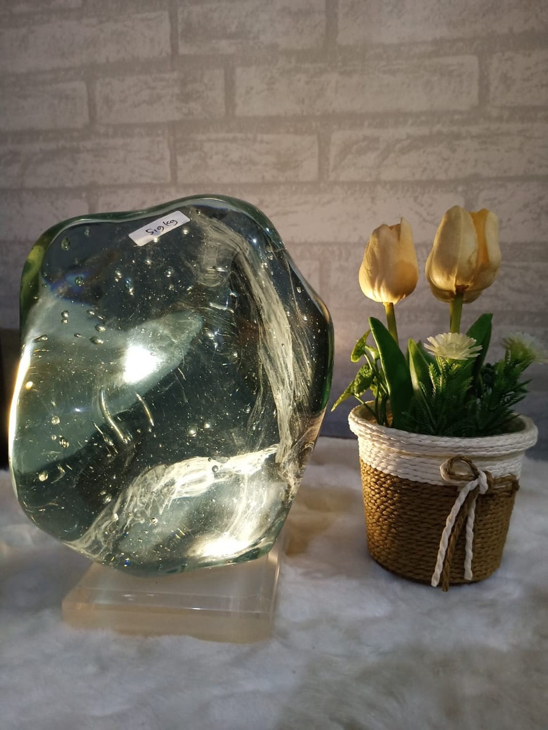 Ash White Andara Crystal 5,9 Kg - Etsy