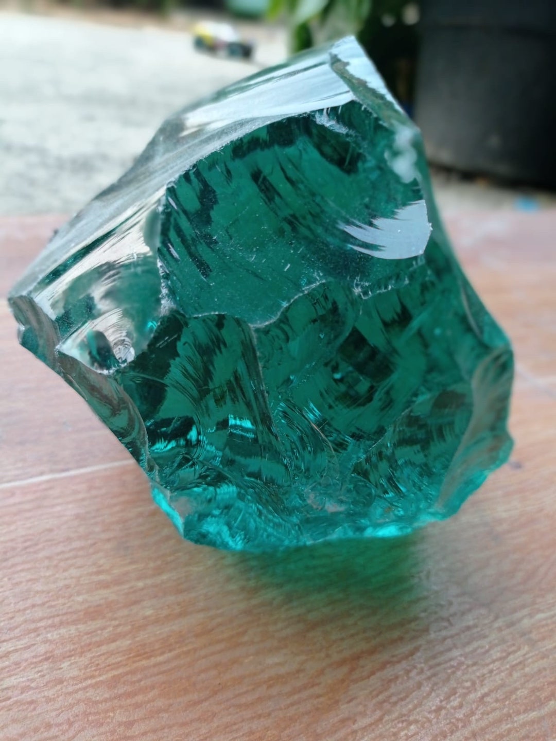 2,5 Kg Rough Deep Green Andara Crystal Post 13 (61123) - Etsy