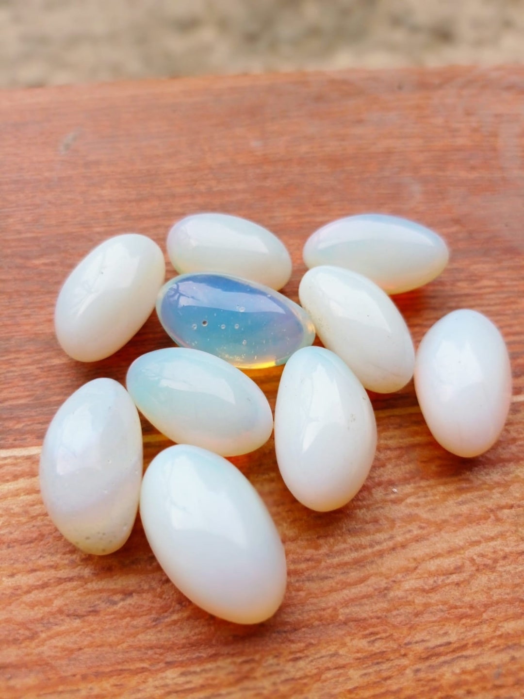 Broken White 10 Little Pieces Andara Crystal Polished 6 - Etsy