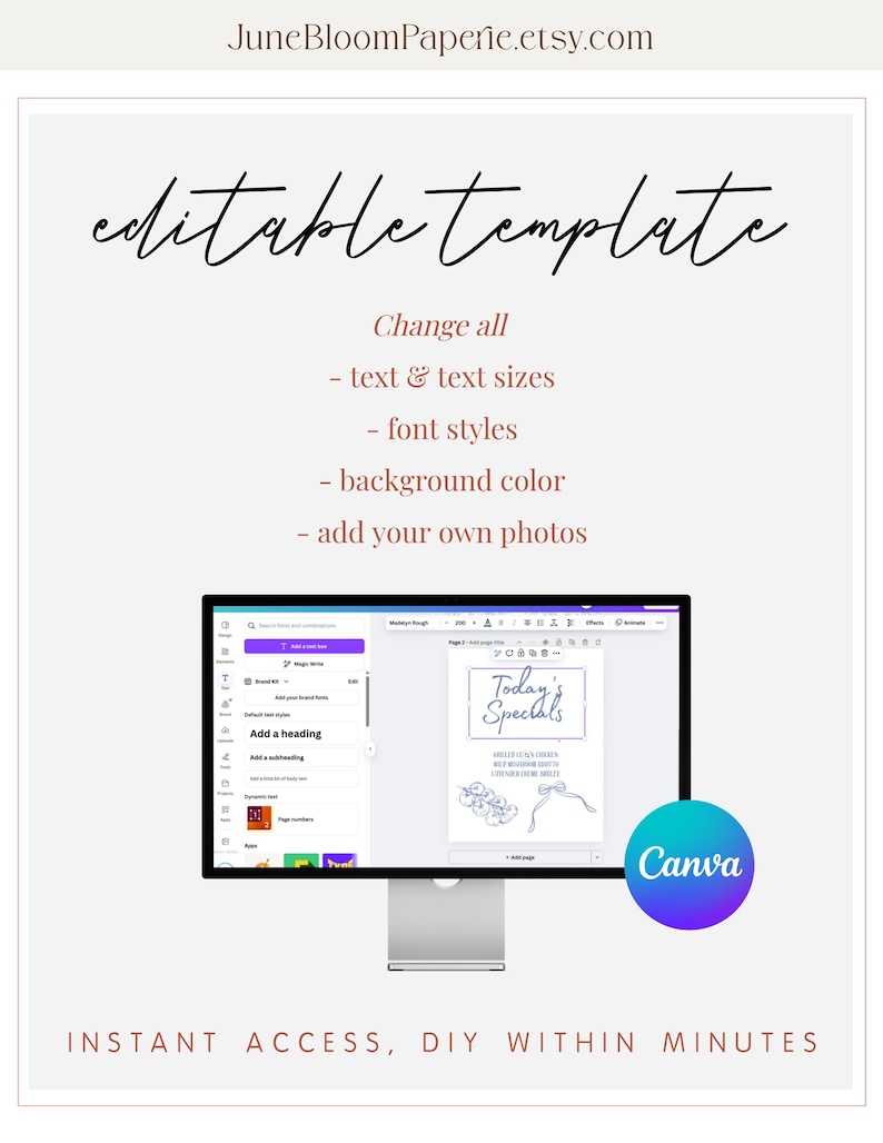 Message From Bump Sign, Minimalist Baby Shower Template (digital ...