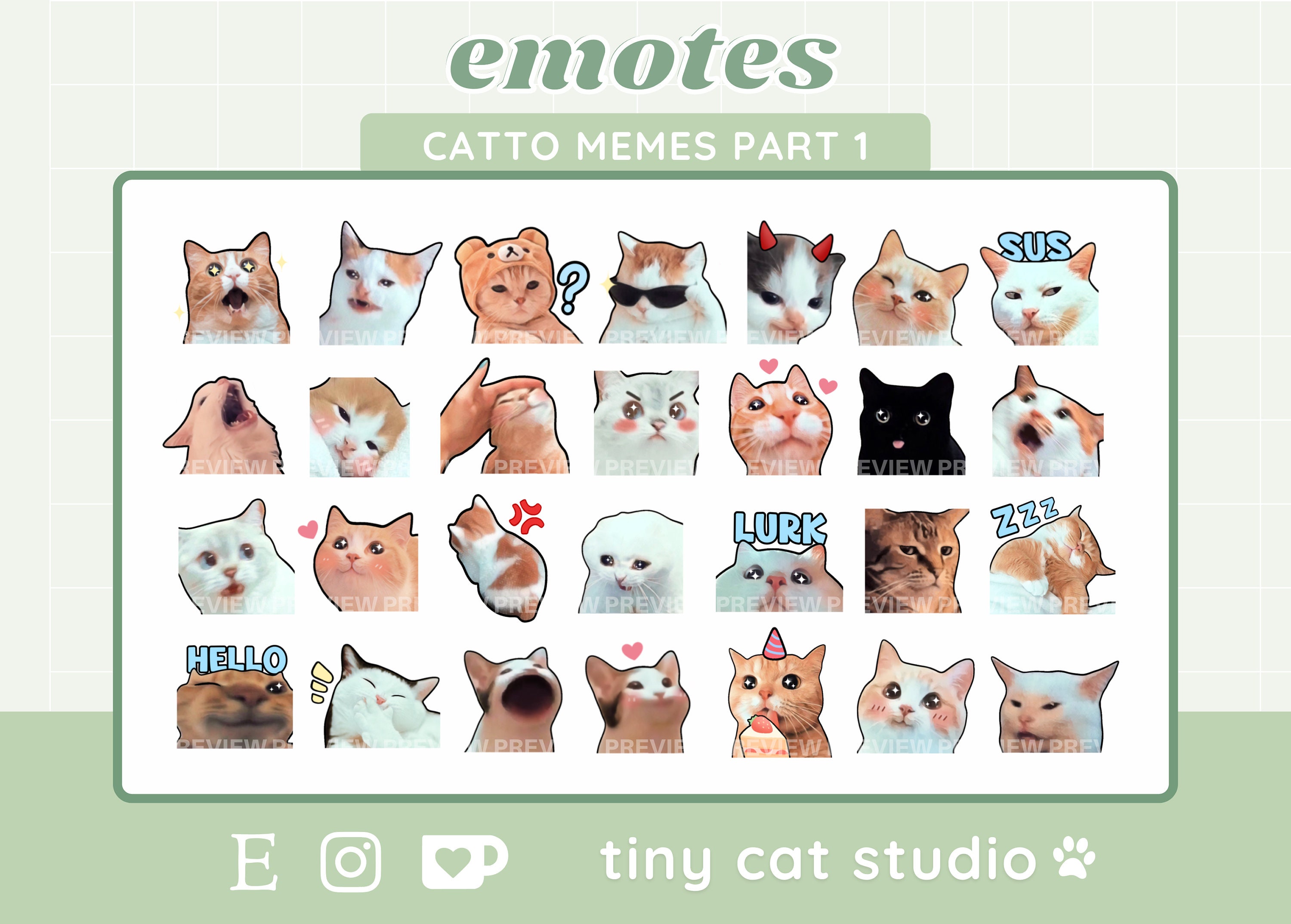 Twitch Emotes Funny Cats Cat Memes Kawaii Cat Memes Twich Discord