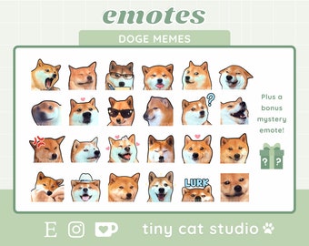 Cheems emotes - Etsy.de