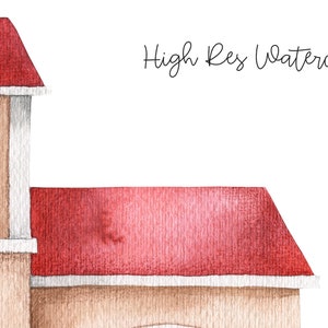 Watercolor Fire Truck, Fire Station, Department, Helmet, Firefighter ...