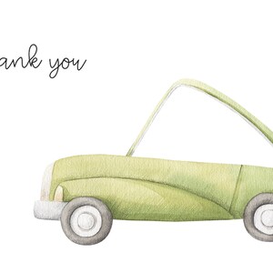 Watercolor Cars Clipart, Watercolor Transportation Clipart, Nursery Art ...