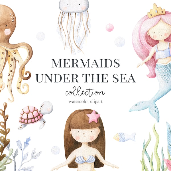 Sea Clipart - Etsy