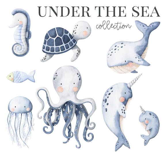 Under The Sea Clipart Baby Shower