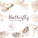 Watercolor Butterfly Clipart-digital - Instant Download-delicate and ...