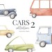 Watercolor Cars Clipart, Watercolor Transportation Clipart, Nursery Art ...