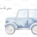 Watercolor Cars Clipart, Watercolor Transportation Clipart, Nursery Art ...
