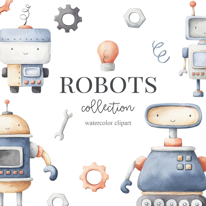 Robot Baby Shower - Etsy