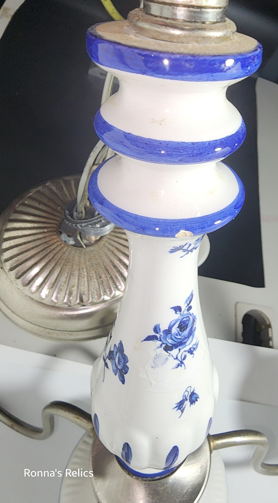 Delft Hanging Chandelier Light Fixture - Etsy