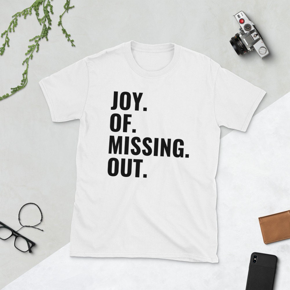 Gift for Introvert Anxiety Shirt FOMO T Shirt Anti-fomo - Etsy