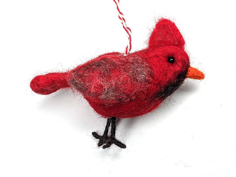 Wool Felt Birds Four Colors | Etsy