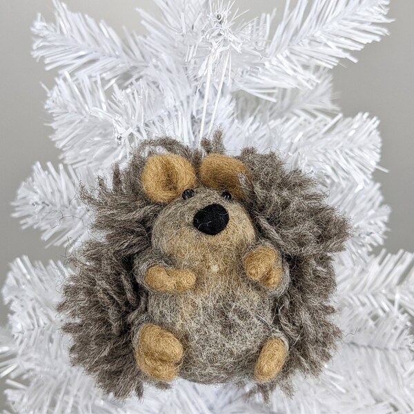 Hedgehog Ornament - Etsy