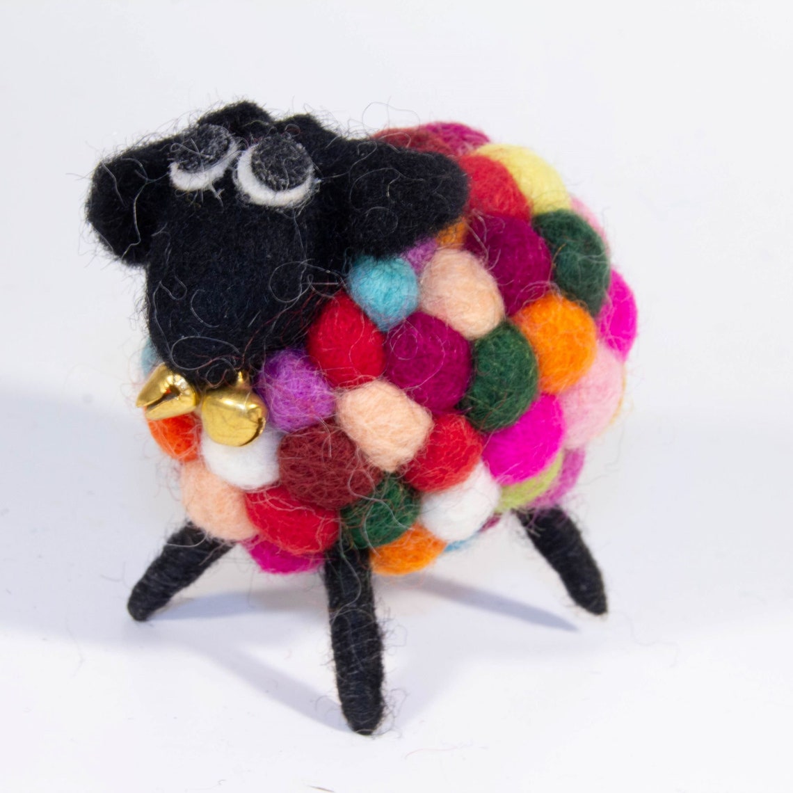 Wool Felt Ball Sheep | Etsy