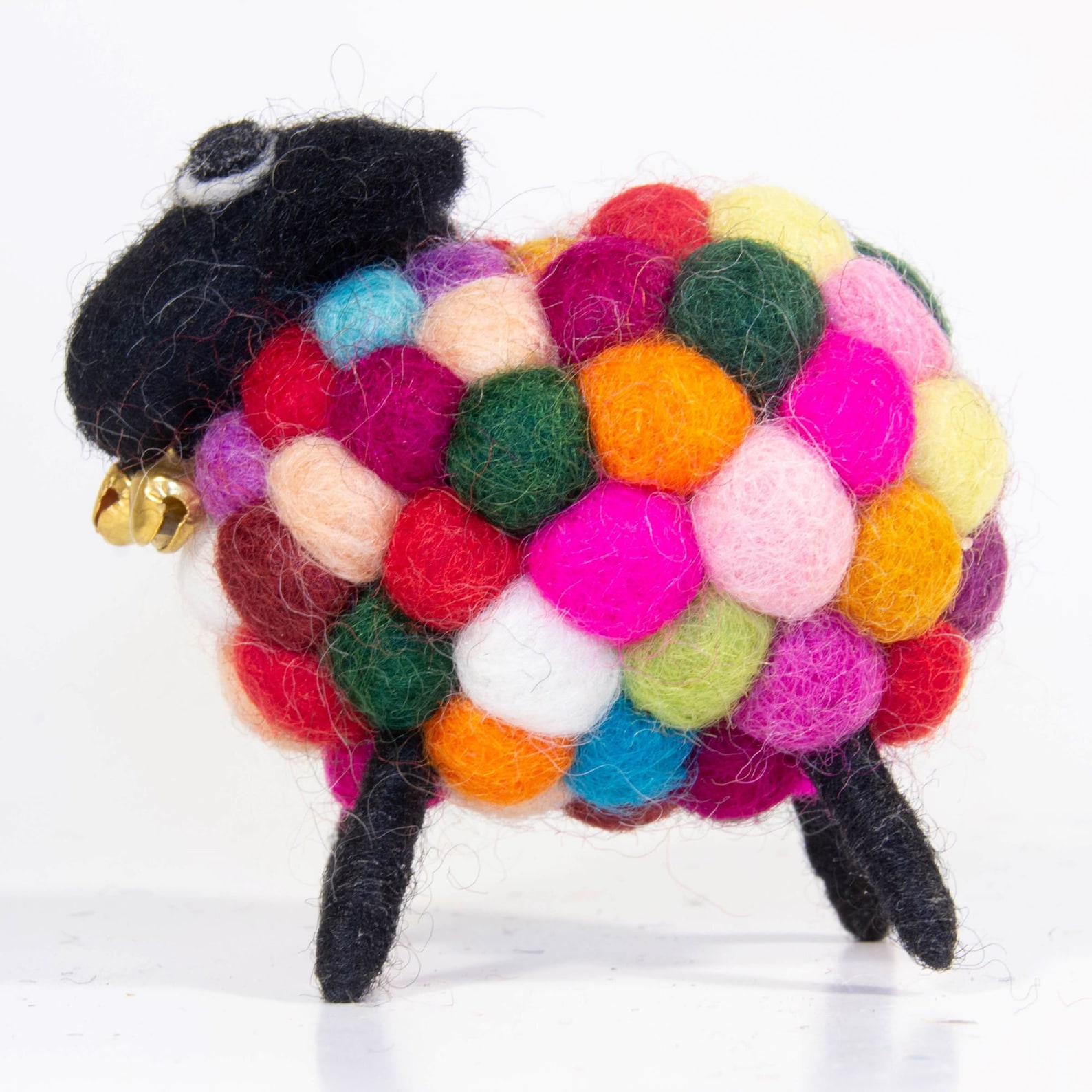 Wool Felt Ball Sheep | Etsy