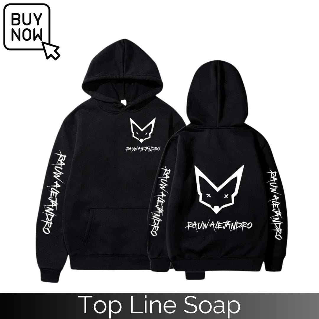 Rauw Alejandro Hoodie - Harajuku Hoodie - Streetwear Hoodie - Winter ...