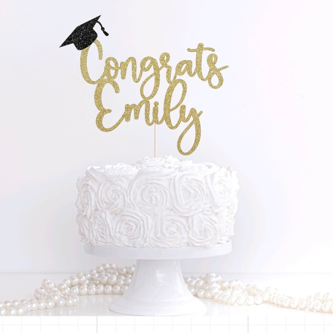 Custom Graduation Cake Topper/2023 Graduation Cake Topper/graduation ...