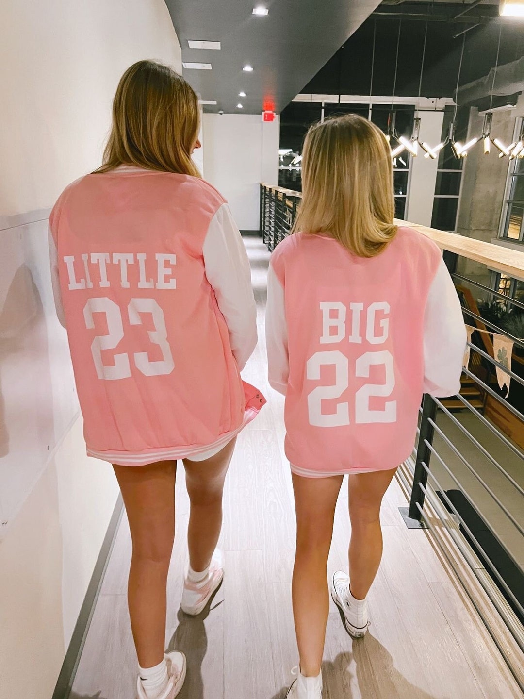 CUSTOM Big Little Varsity Jacket - Etsy