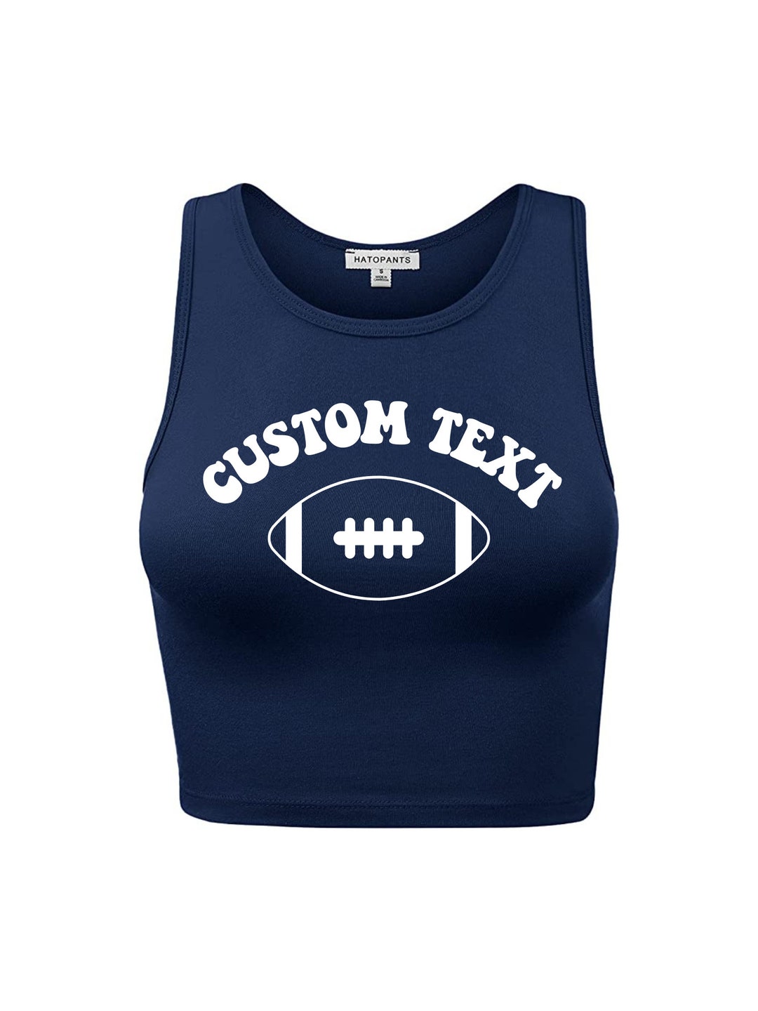 CUSTOM Football Tank - Etsy