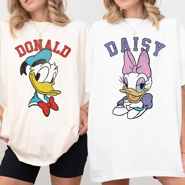 Daisy and Donald Duck Matching Shirts - Etsy