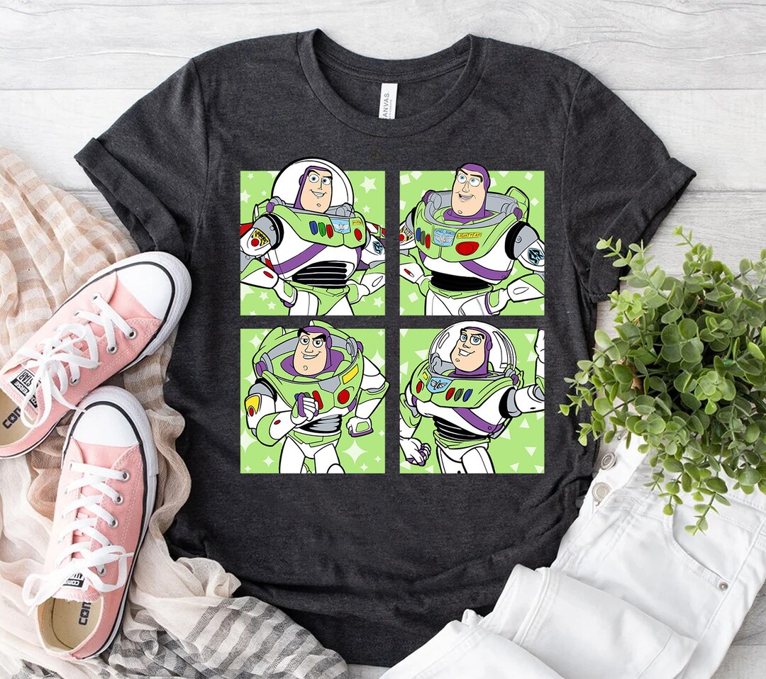 Cute Buzz Lightyear Portrait Shirt Disney Toy Story Retro - Etsy