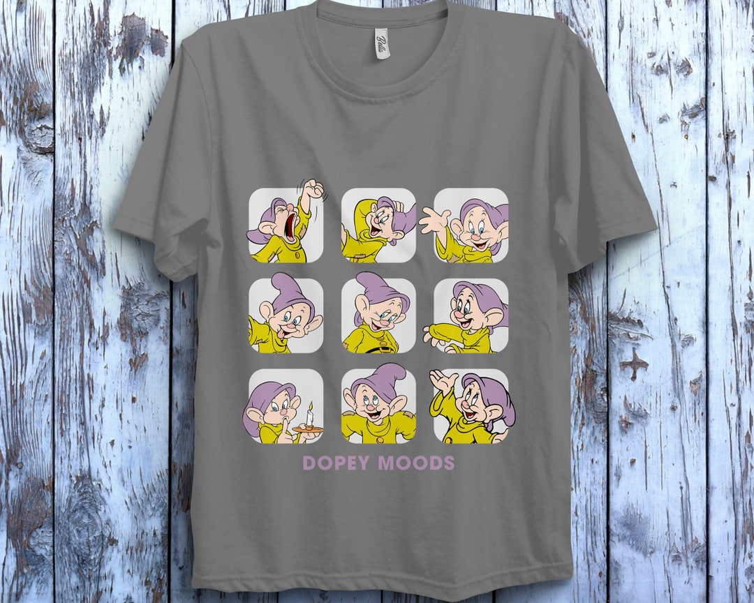 Disney Dopey Moods Box up Dopey Dwarf Funny Unisex T-shirt for - Etsy