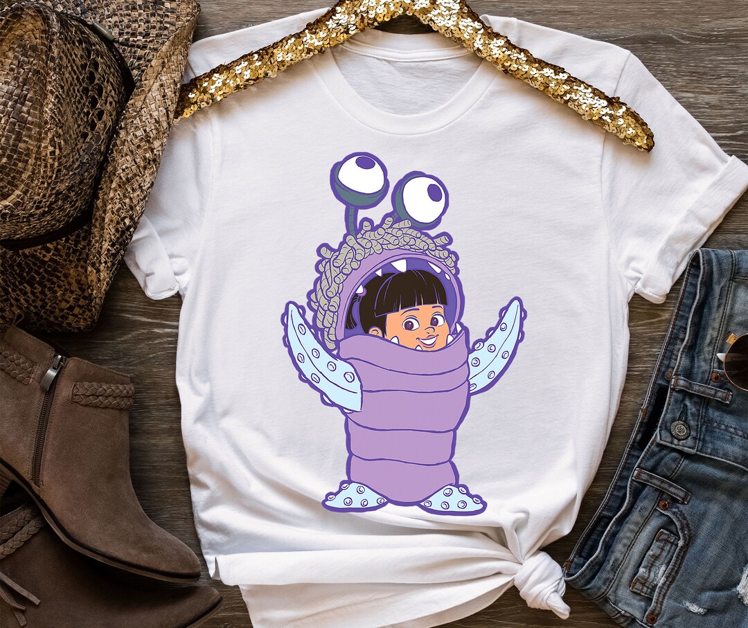 Disney Pixar Monsters, Inc. Boo Funny Shirt, Disney Family Matching ...