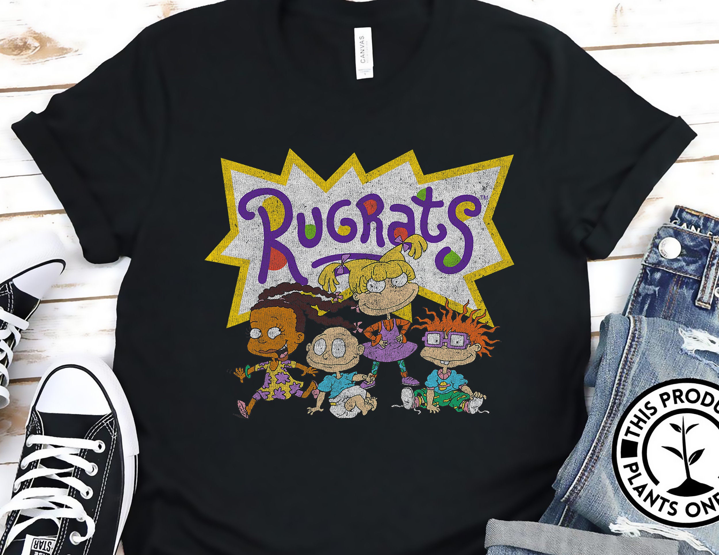 Rugrats cartoon characters Unisex Gift T-Shirt Shirt Gift For | Etsy