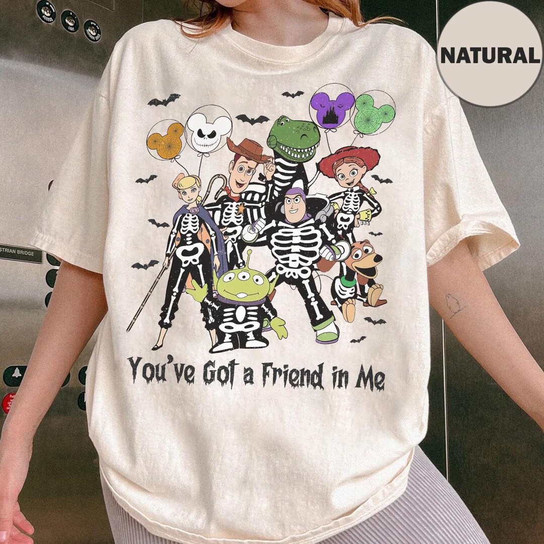Disney Pixar Toy Story Halloween You've Got a Friend in Me Shirt, Buzz ...