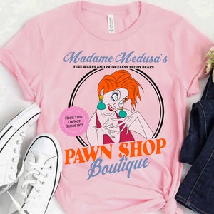 Madame Medusa the Rescuers Villains Pawn Shop Shirt, Magic Kingdom ...