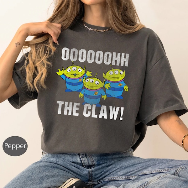 Womens Long Toy Story Alien Shirt Etsy