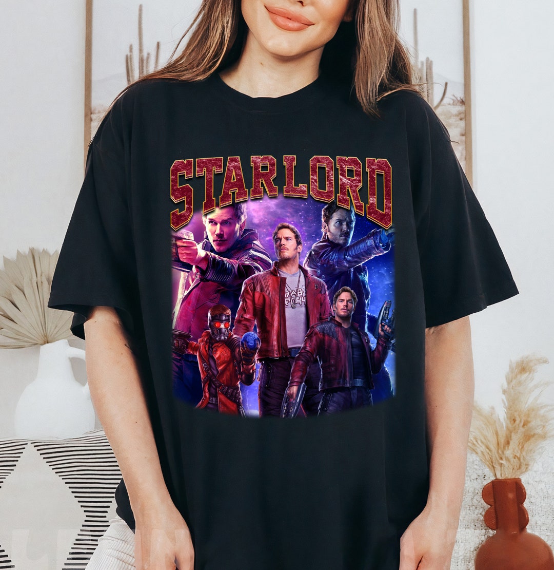 Marvel Star Lord Avenger Poster Graphic Shirt, Disneyland Family ...