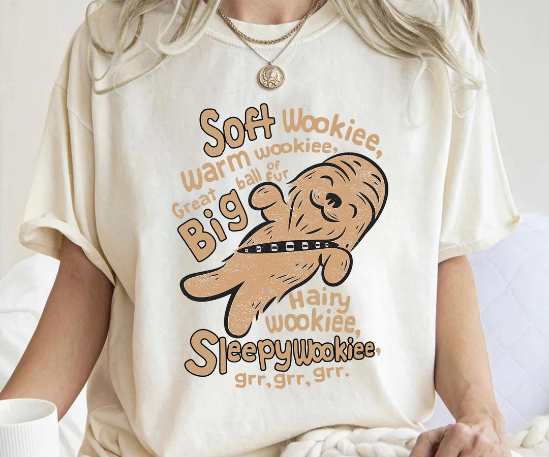 Star Wars Chewbacca Soft Wookiee T-shirt, Cute Chewbacca Shirt, Star ...