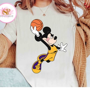 Personalized Disney Mickey Mouse Basketball Team Matching Shirt ...