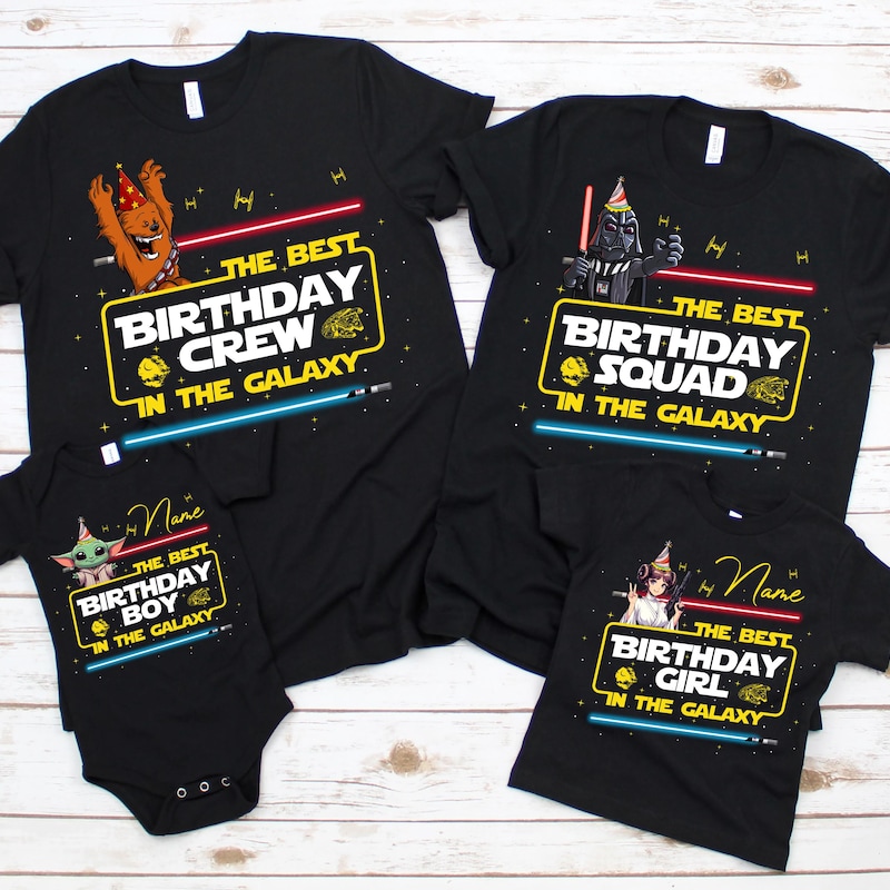 Star Warz Birthfay Shirt - Etsy