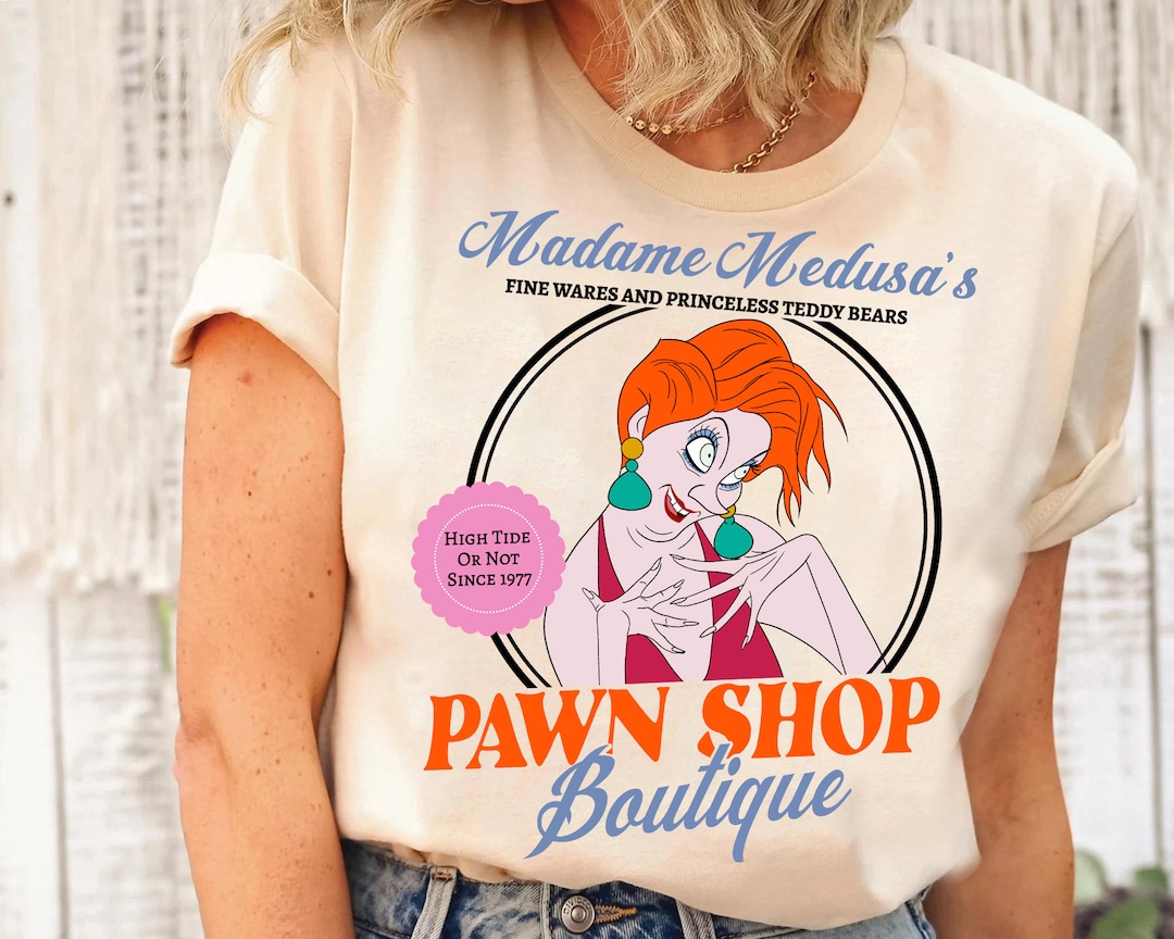 Madame Medusa the Rescuers Villains Pawn Shop Shirt, Magic Kingdom ...