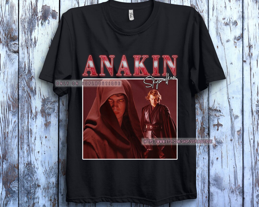 Star Wars Anakin Skywalker Portrait Poster Signature Graphic - Etsy