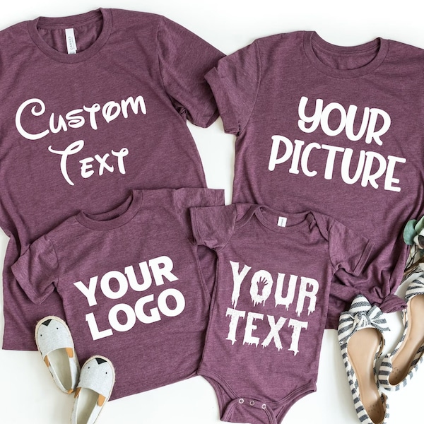 Custom T Shirts - Etsy