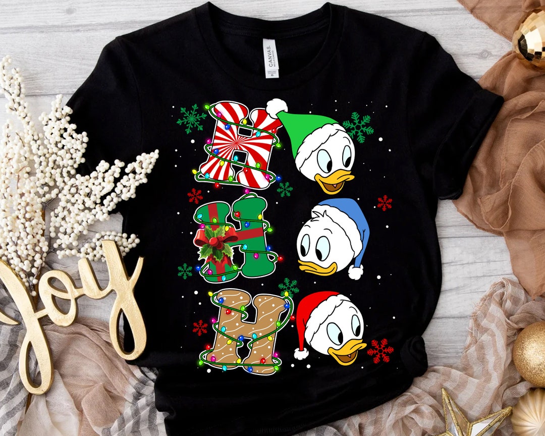Disney Ducktales Ho Ho Ho Huey Dewey and Louie Duck Christmas Lights ...