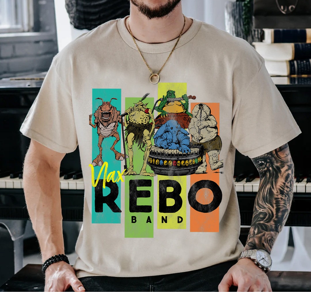 Star Wars Aliens Max Rebo Band Vintage Concert Shirt, Star Wars ...