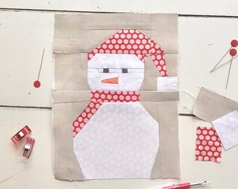 Snowman Quilt - Etsy